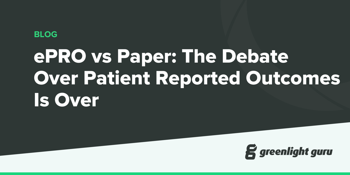ePRO in Clinical Trials vs Paper: Debate On Patient Reported Outcomes